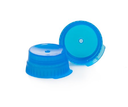 McKesson - Tube Closure Polyethylene Snap Cap Blue 16 mm For Use with ...