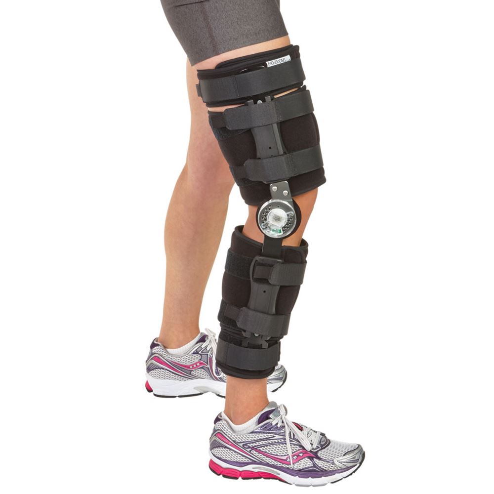 FREEDOM comfort Post-Op ROM Knee Brace Freedom Comfort Post-Op ROM Kne ...
