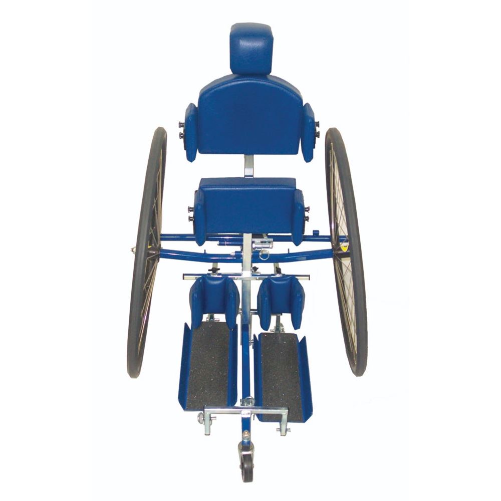 Wheelie Mobile Prone Stand Wheelie III, Blue Frame, Black Upholstery ...
