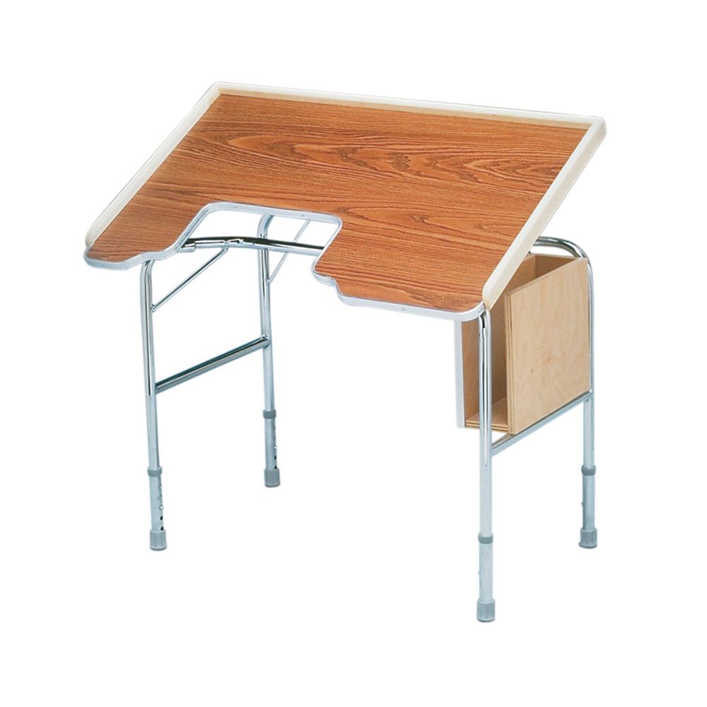 Height-Adjustable Tilt-Top Work Table Height-Adjustable Tilt-Top Work ...