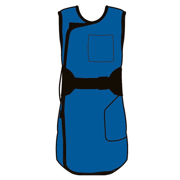AliMed Grab 'n Go Coat Aprons Coat Apron, Lightweight Lead, Red, Mediu ...