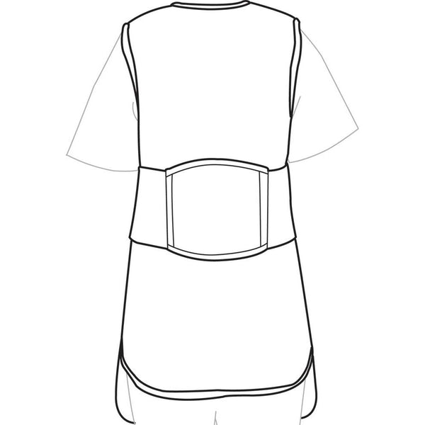 AliMed Grab 'n Go Coat Aprons Coat Apron, Lightweight Lead, Red, Mediu ...