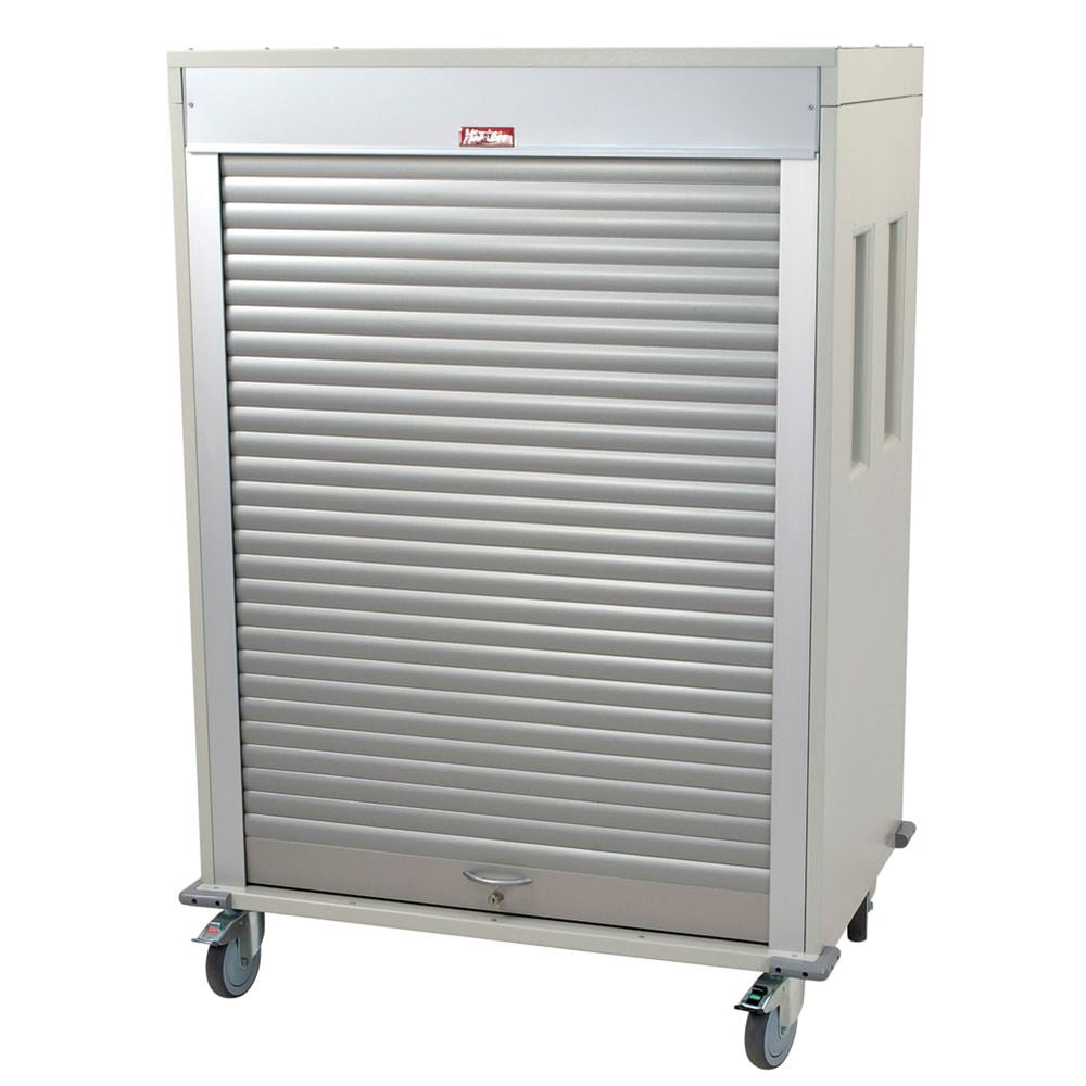 MedStorMax Short Double Column Carts Short Double Column Cart, Clear P ...