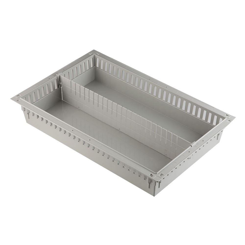 MedStorMax Modular Trays and Wire Baskets Exchange Tray, 4" Deep with ...