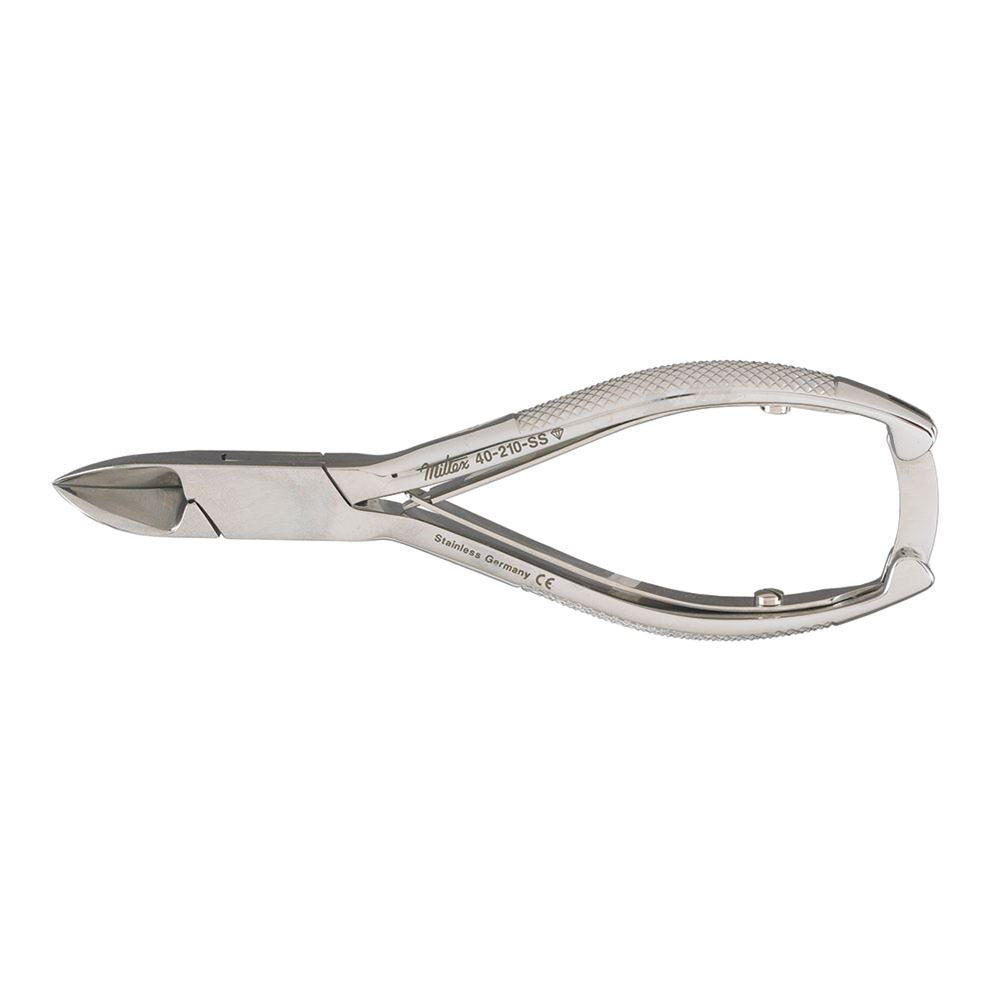 Alimed Nail Nippers, Concave Jaw, Double Spring Nail Nippers, Concave ...