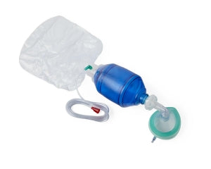 Medline Adult Bag Valve Mask (BVM) Manual Resuscitators - Small Adult ...