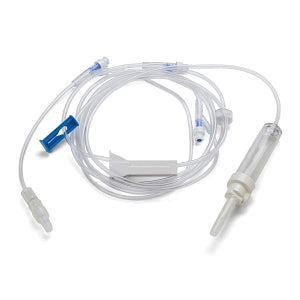 Medline IV Administration Sets - 60 Drop IV Administration Set with 3 ...