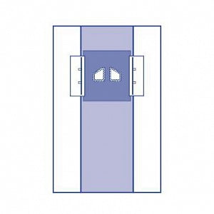 Medline Sterile Special Procedure Surgical Drape - Tunneled Catheter ...