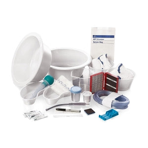 Medline Sure Set Double Basin Surgical Trays - Sure Set Double-Basin T ...