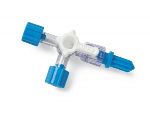 Medline 4-Way Stopcocks - High-Flow 4-Way 45 PSI Stopcock, Off Handle ...