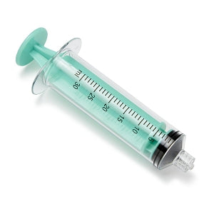 Medline Sterile Colored Medication Syringes, 30 mL - High-Pressure Pol ...