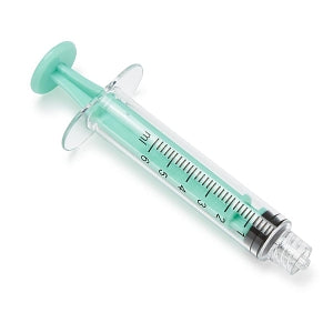 Medline Sterile Colored Medication Syringes, 6 mL - High-Pressure Poly ...