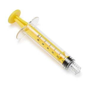 Medline Sterile Colored Medication Syringes, 6 mL - High-Pressure Poly ...