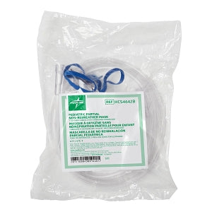 Medline Pediatric Disposable Oxygen Masks with Standard Connector - Di ...