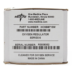 Medline Oxygen Regulators - Best-Valued Mini Oxygen Regulator, 0-15 LP ...