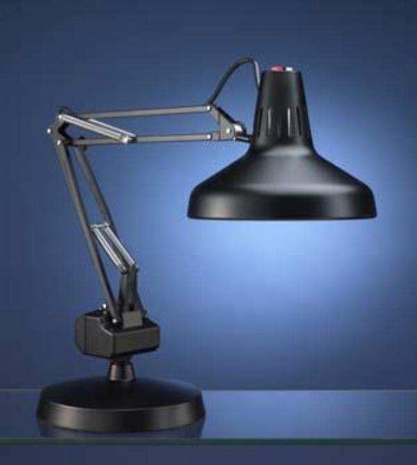 LS&S Luxo Combo Weighted Base Lamp 10 Inch Round Base | Lamp | Devine ...