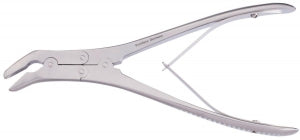 Medline Ruskin Rongeur Forceps - RONGEUR, RUSKIN, DOUBLE ACTION, SLIGH ...