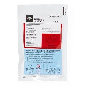 Medline Defibrillator Pads - Physio-Control Compatible Pediatric Radio ...