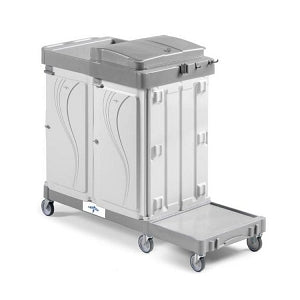Medline MIYO Housekeeping Carts - Healthcare Housekeeping Cart Plus, S ...