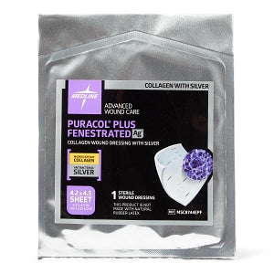 Medline Puracol Plus AG+ Collagen Wound Dressings with Silver - Puraco ...