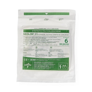 Medline Neolon 2G Surgical Gloves - Neolon 2G Surgical Gloves, Size 6 ...
