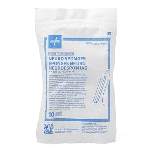 Medline X-Ray Detectable Neuro Sponge Patties - X-Ray Detectable Steri ...