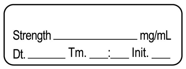 Medical Use Labels - Anesthesia Label, Blank DTI 1-1/2" x 1/2" | Devine ...