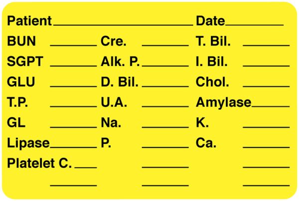 Medical Use Labels - Laboratory Label, 3" x 2" | Devine Express