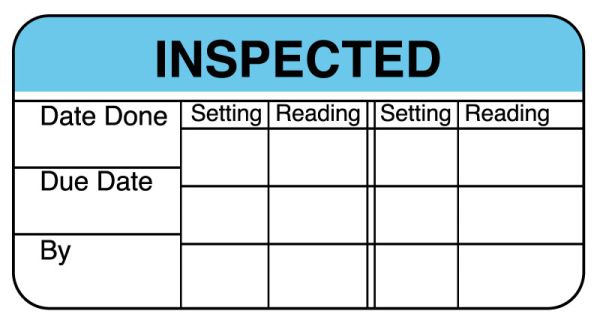 Medical Use Labels - Inspection Label, 2" x 1" | Devine Express