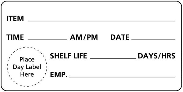 Medical Use Labels - Inventory Rotation/Incoming Goods Label, 4" x 2 ...