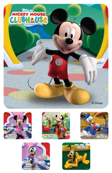 Medical Use Labels - Mickey Mouse Clubhouse, Kids' Sticker, 2-1/2" x 2 ...