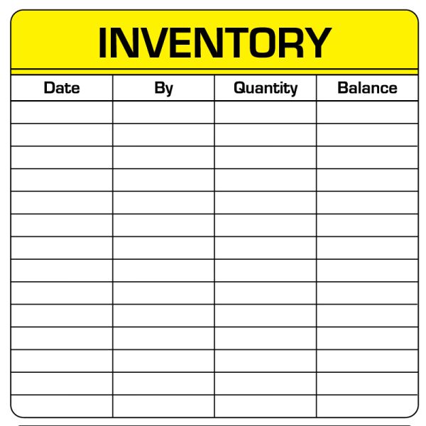 Medical Use Labels - INVENTORY, 4" x 4" | Devine Express