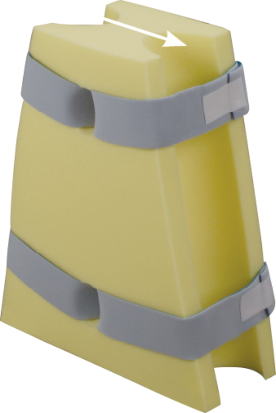 DeRoyal Concave Hip Abduction Positioner - Wide - Case of 5 | Devine ...