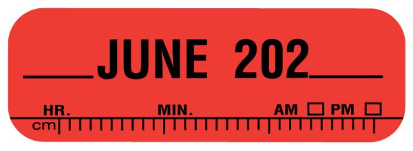 Medical Use Labels - X-Ray Date Label Jun 202__, 1-1/2" x 1/2" | Devine ...